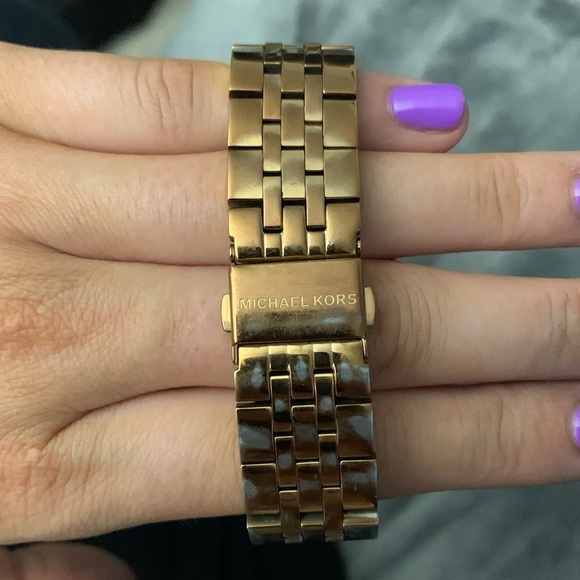 MICHAEL Michael Kors | Accessories | Michael Kors Mk526 Rose Gold Watch ...